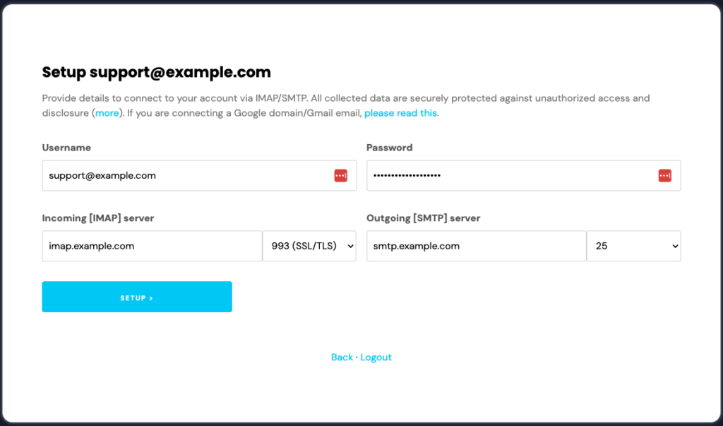 Connecting Other Email Providers to Slack with IMAP - SharedInbox